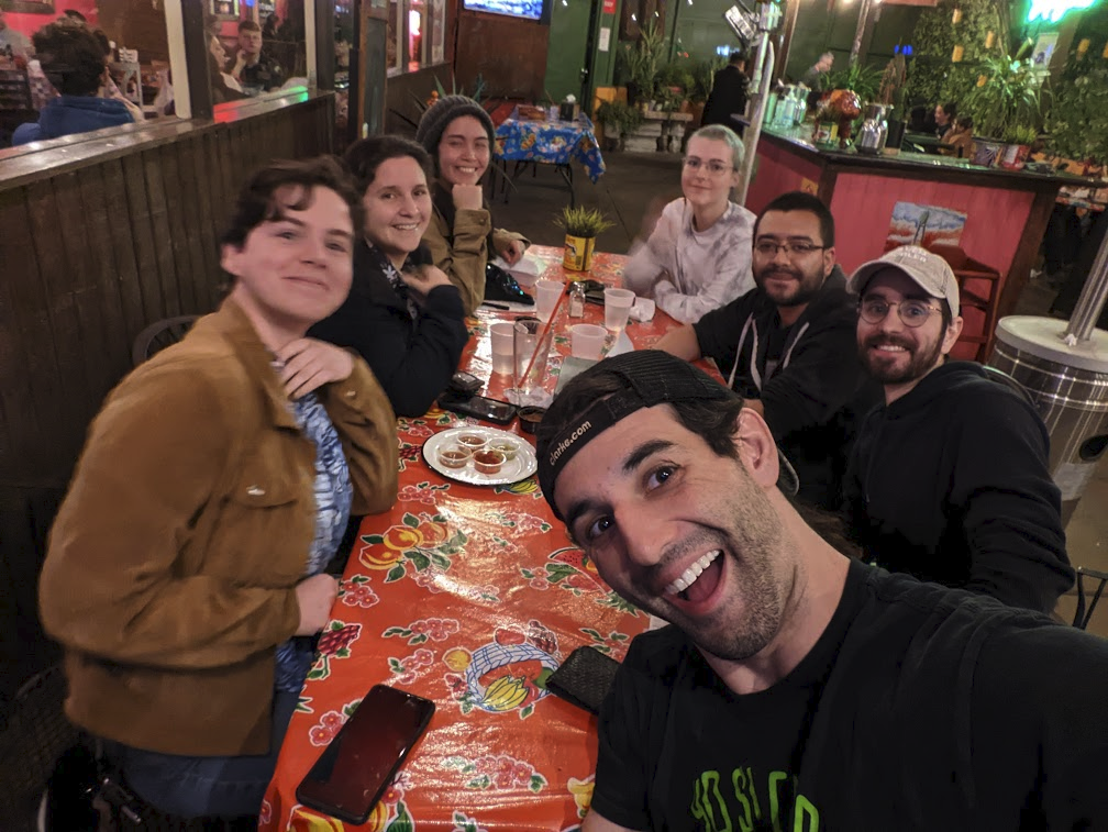 EIS Graduate Students attending the Henry Hagedorn Endowment Dinner ...